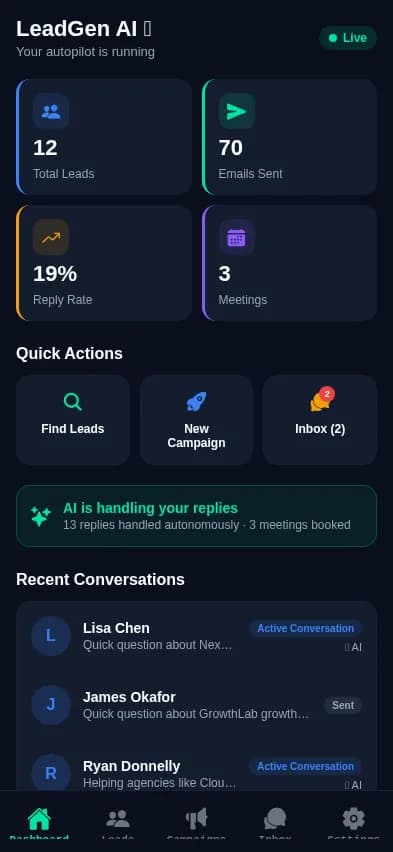 LeadGen AI Autoresponder