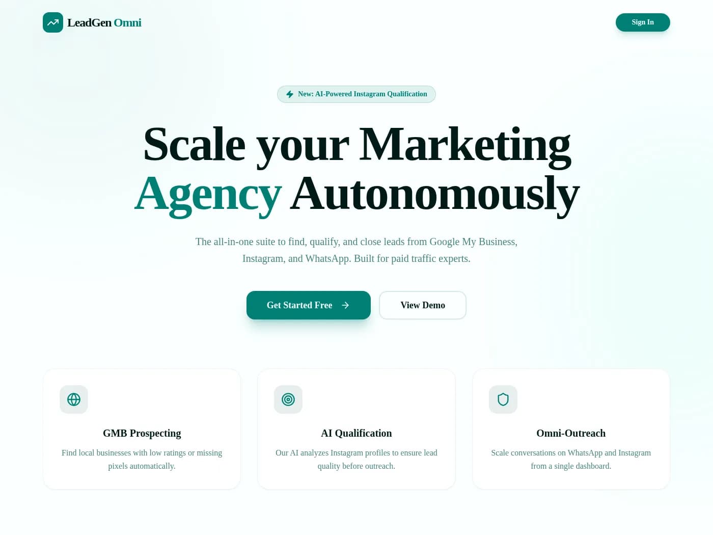 LeadGen Omni Suite