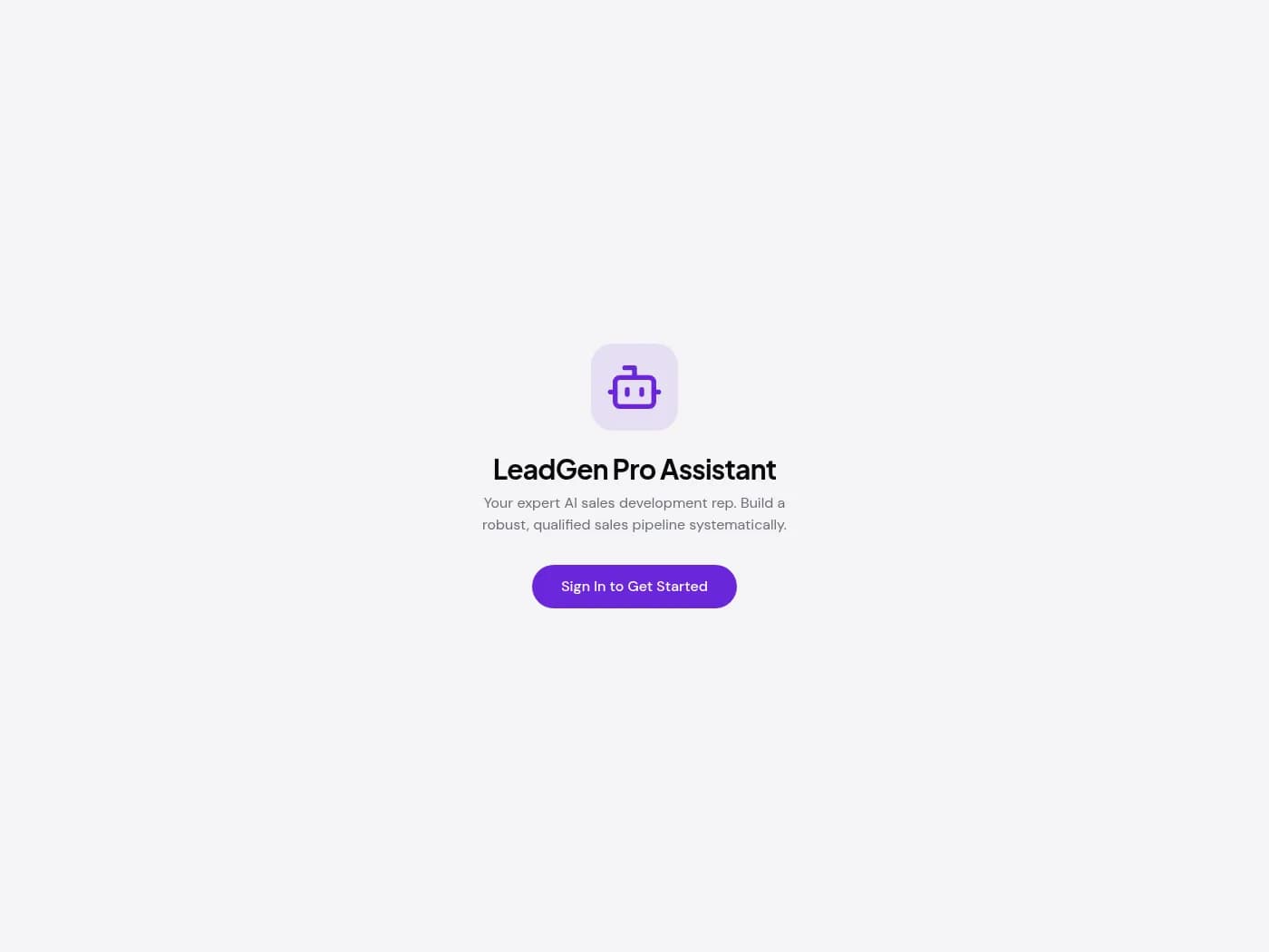 LeadGen Pro Assistant