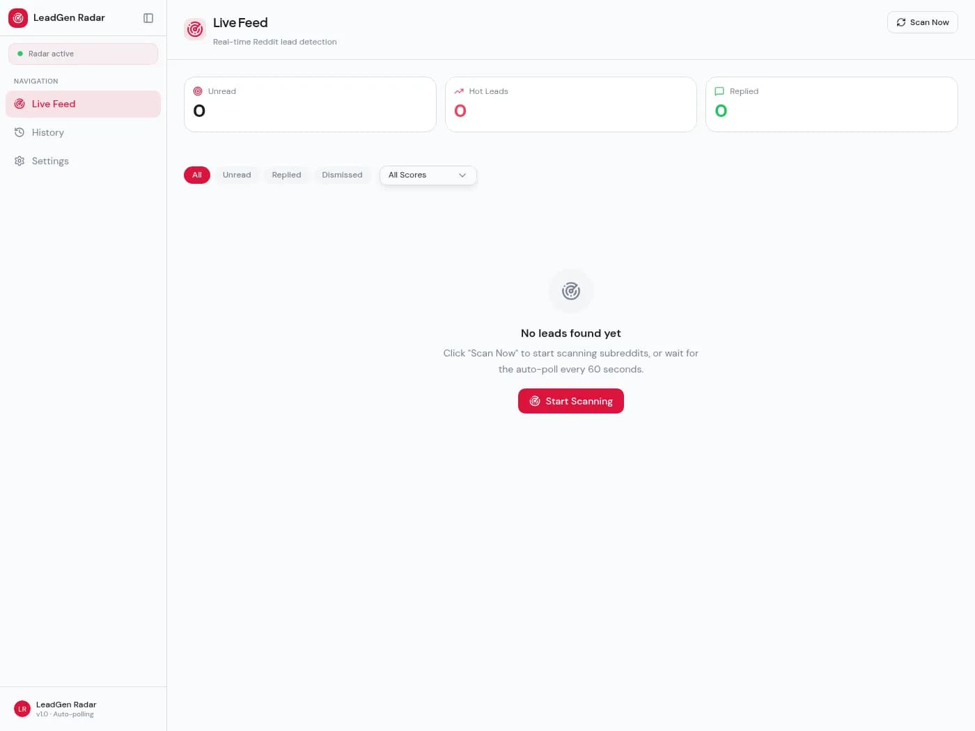 LeadGen Radar