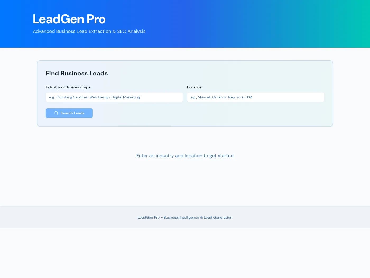 LeadGen Pro Extractor