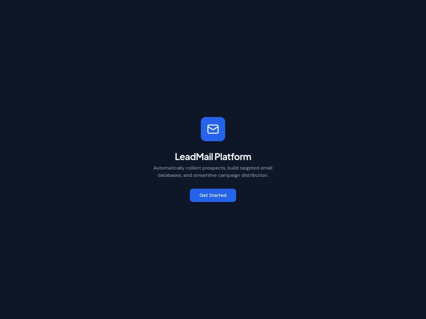 LeadMail Platform