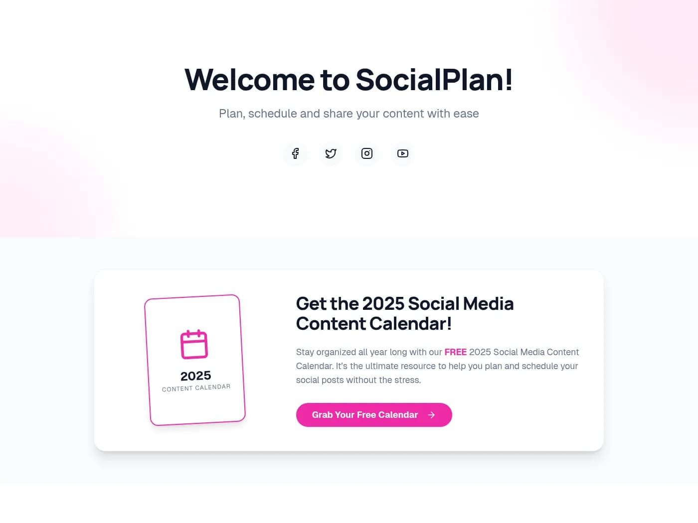 Landing Page Clone