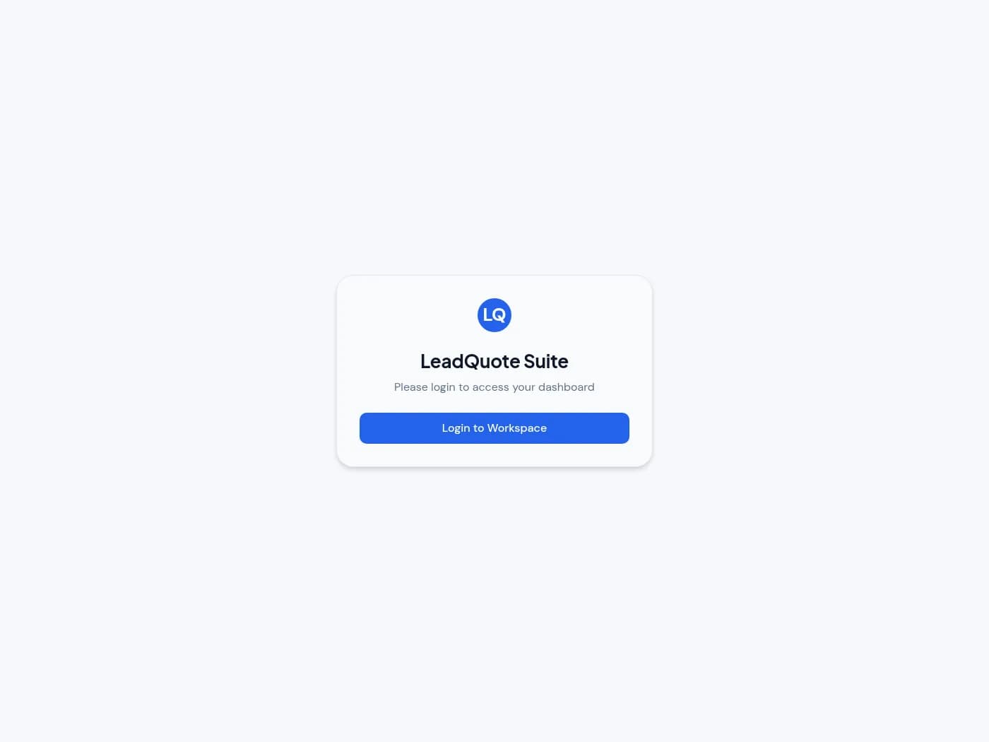 LeadQuote Digital Suite