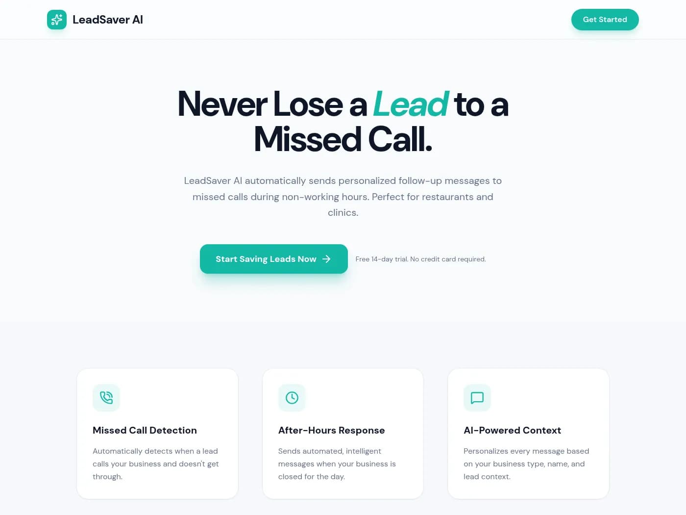LeadSaver AI Agent