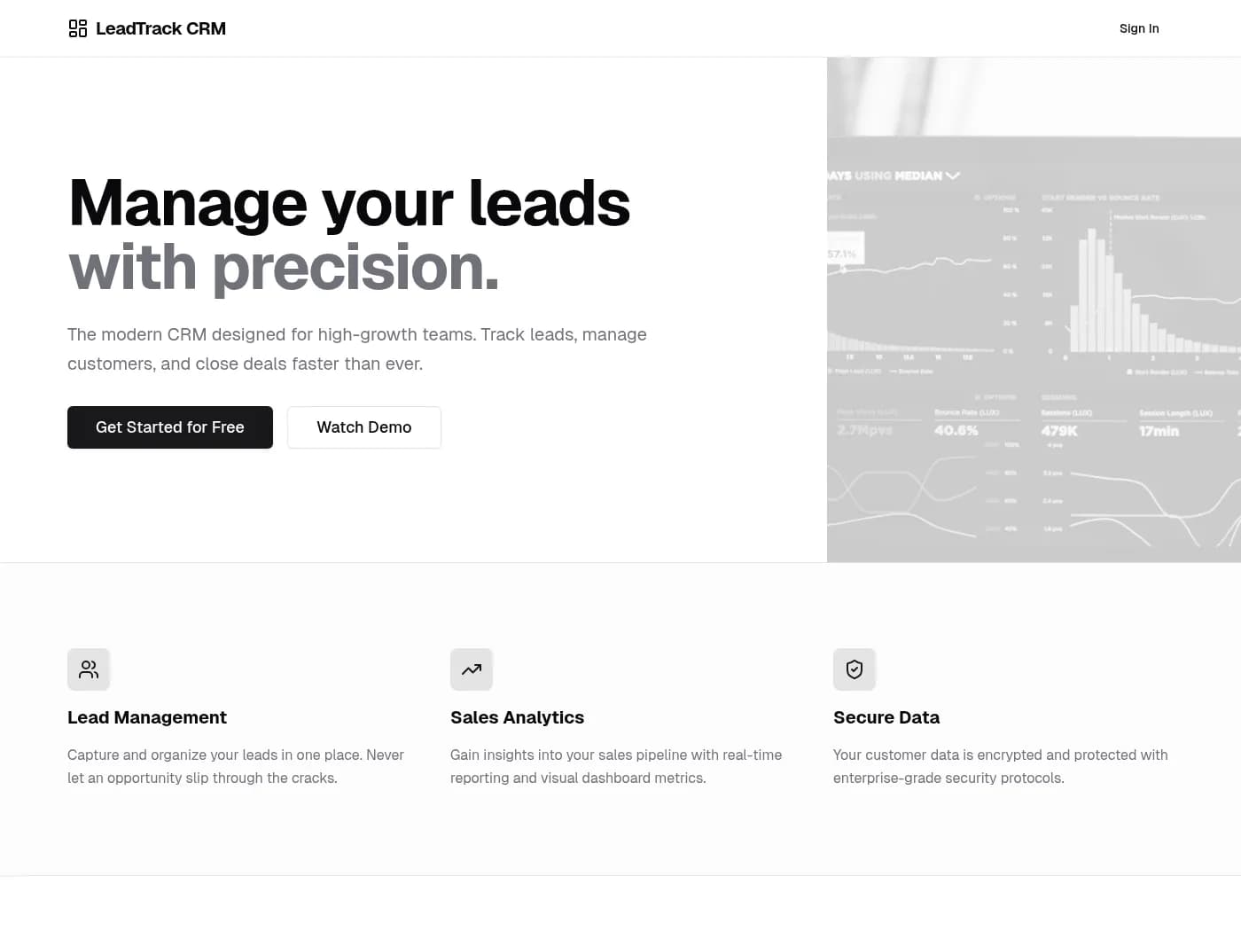 LeadTrack CRM