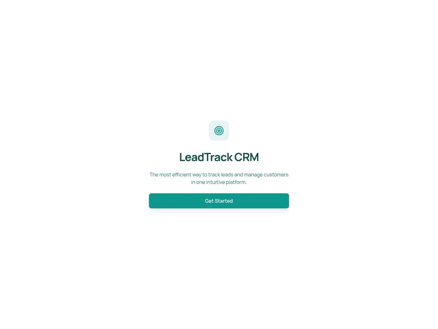 LeadTrack CRM