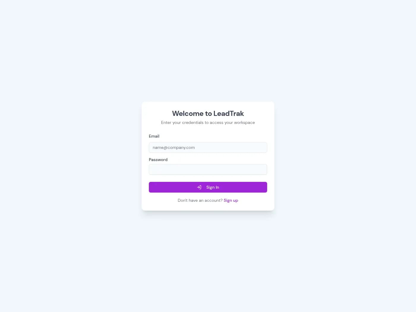 LeadTrak CRM