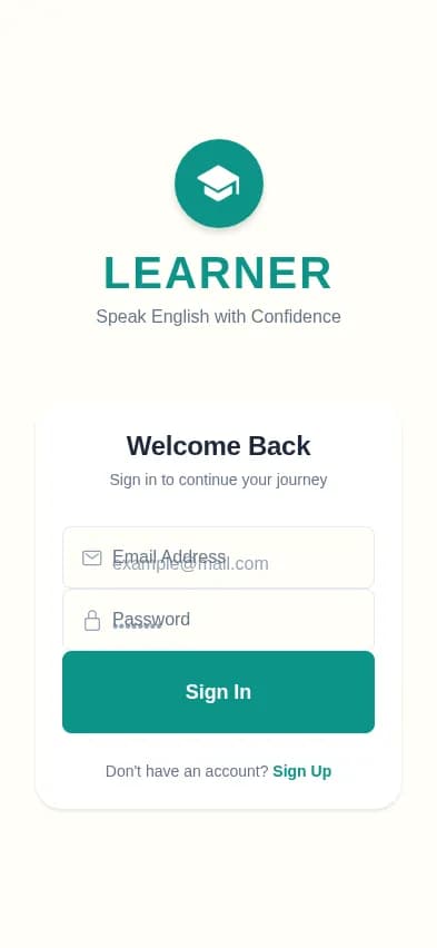 Learner English App