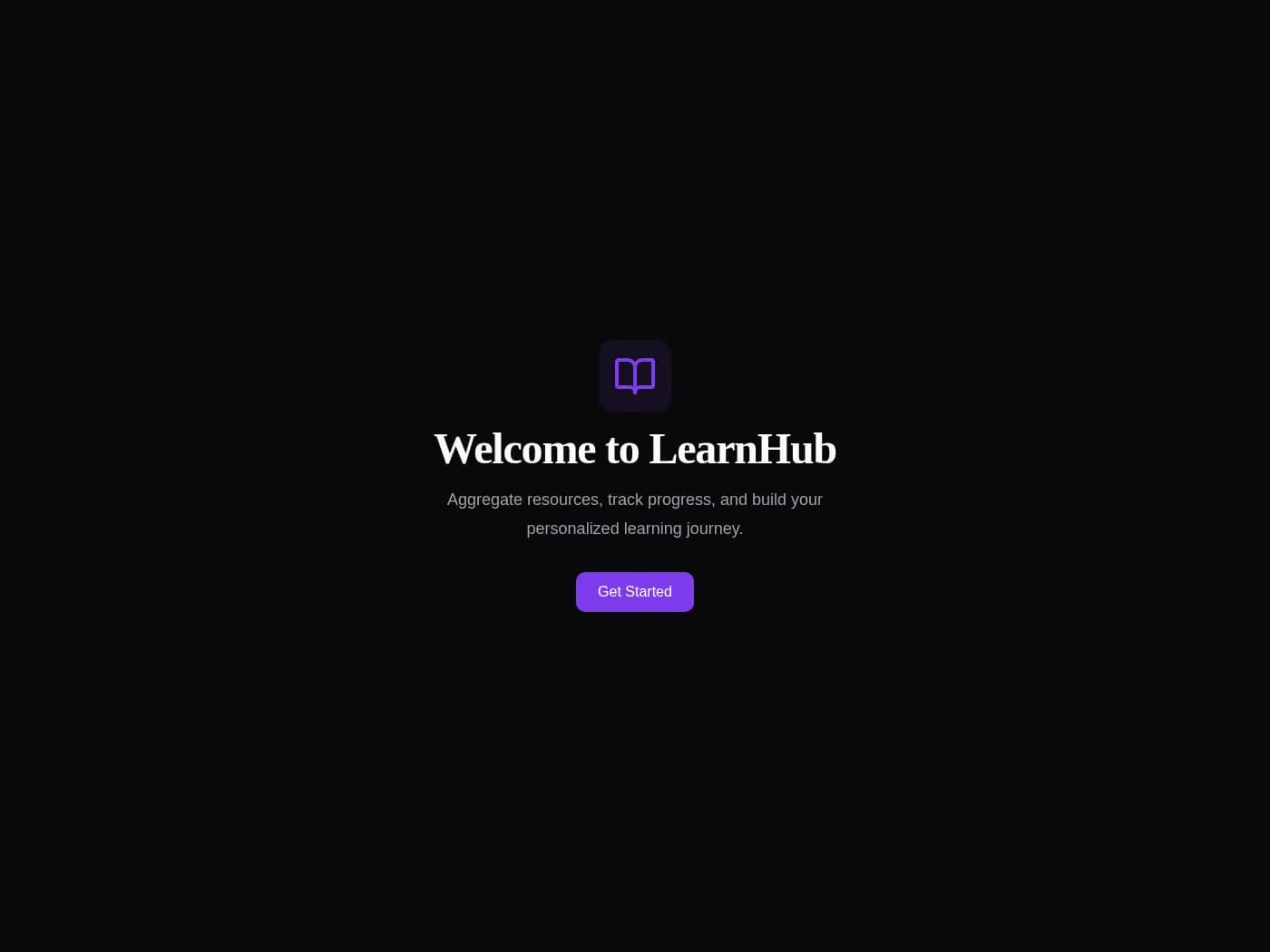 LearnHub Learning Platform