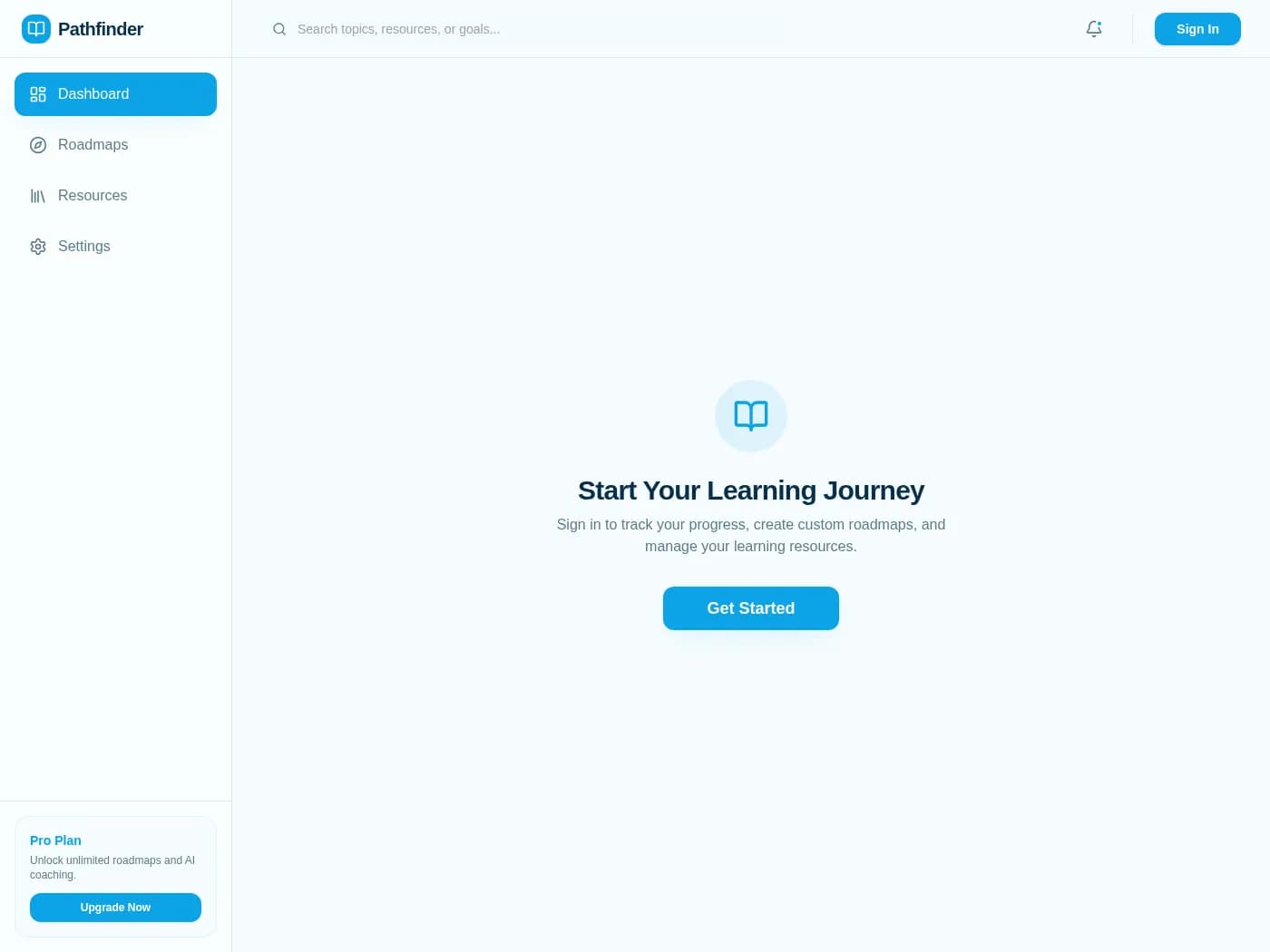 Learning Pathway Tracker
