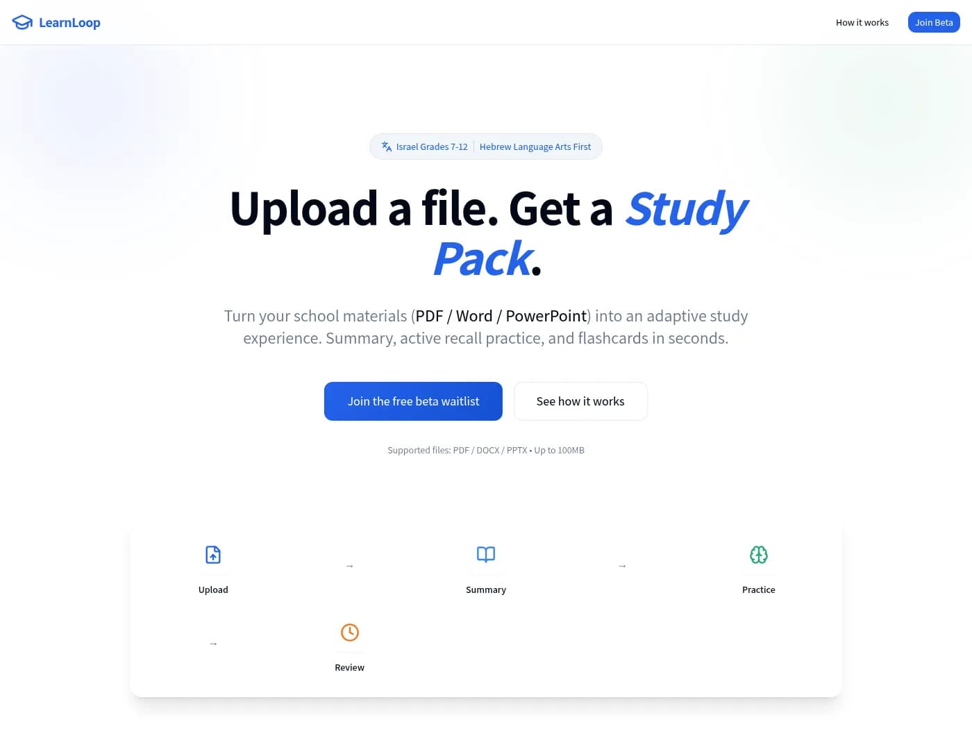 LearnLoop Study Platform