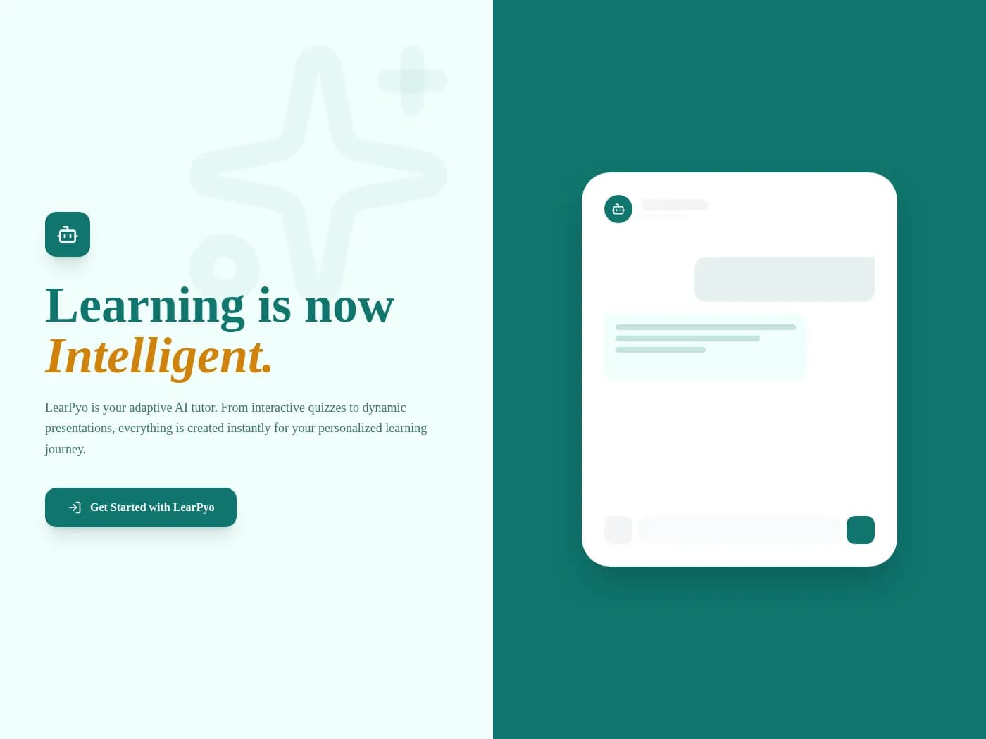 LearPyo AI Tutor Chat