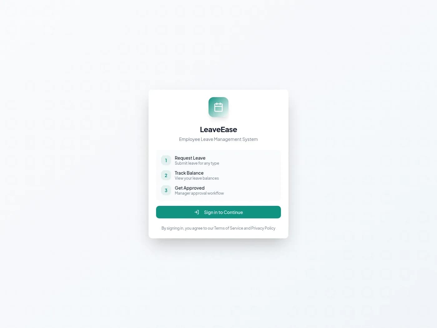 LeaveEase Manager