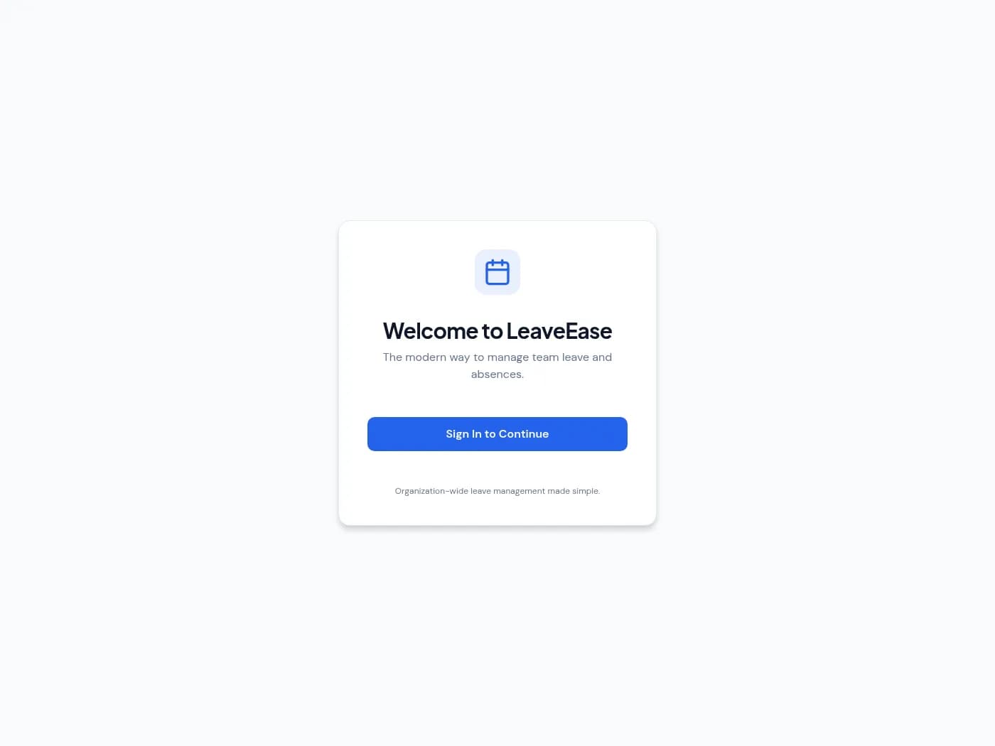 LeaveEase