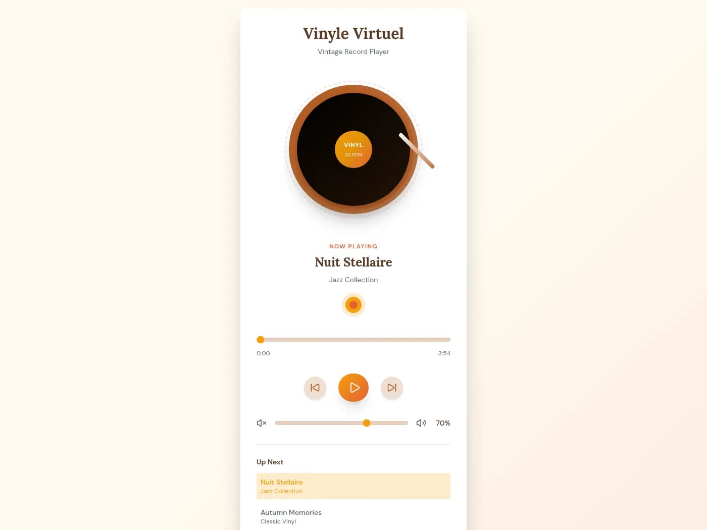 Vinyle Virtuel