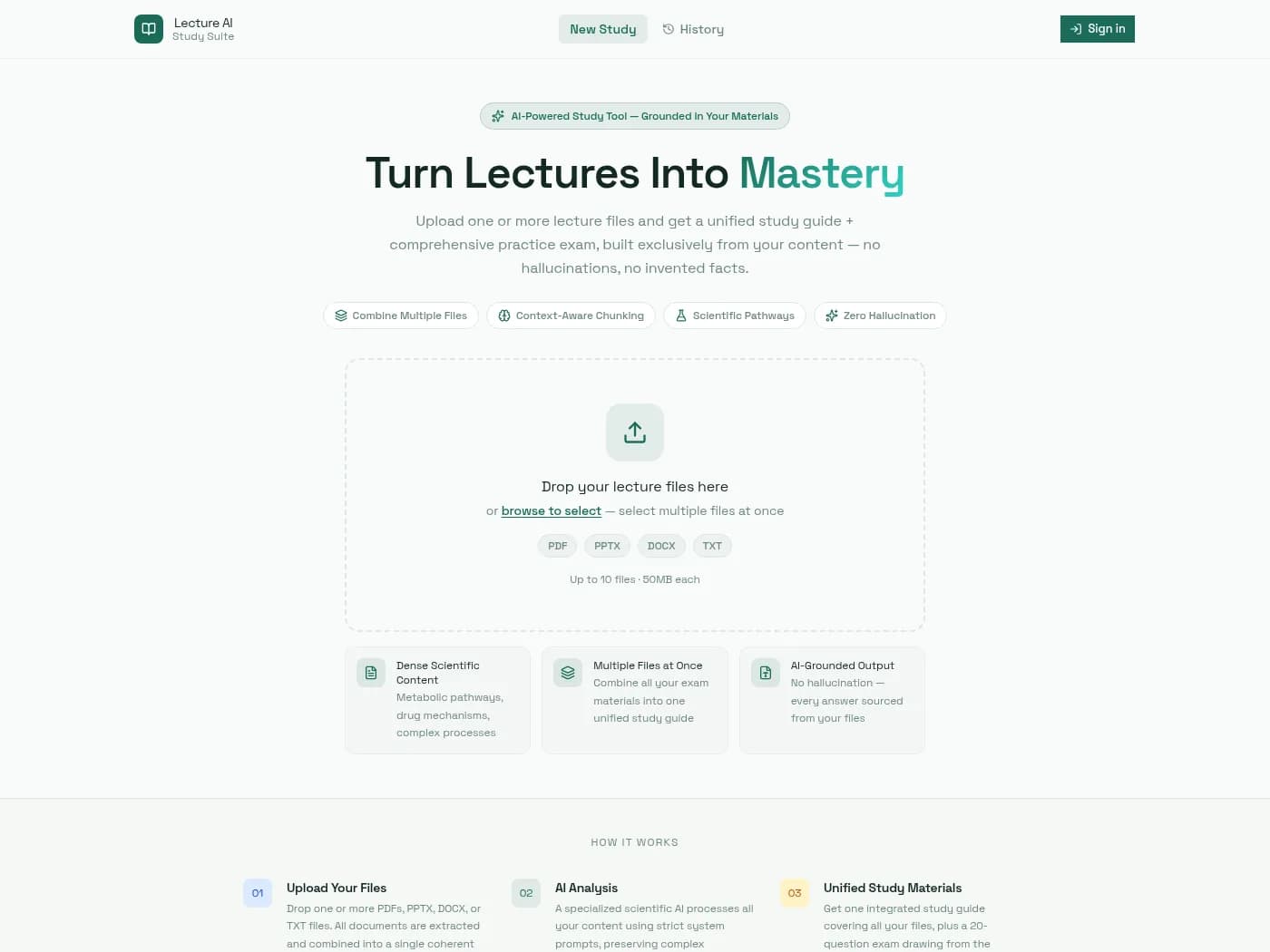 Lecture AI Study Suite