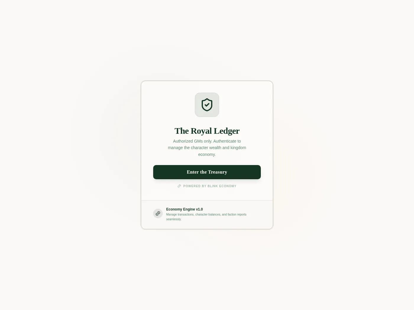 Ledger LARP Tool