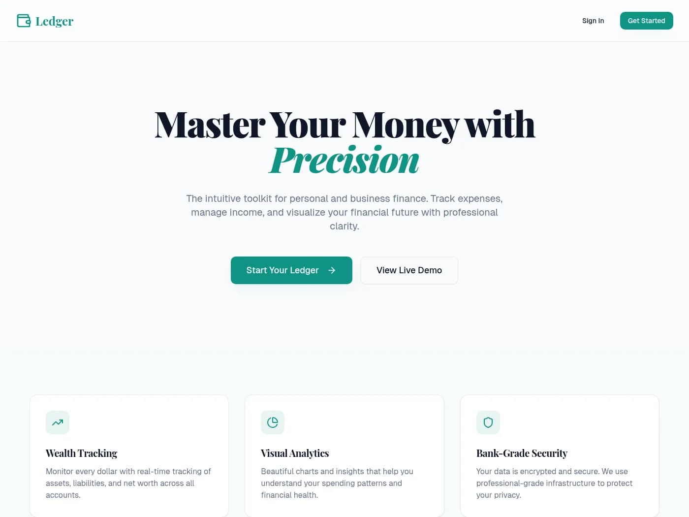 Ledger Toolkit