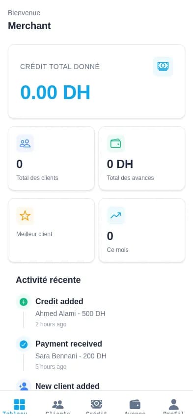 Ledgerly Mobile UI