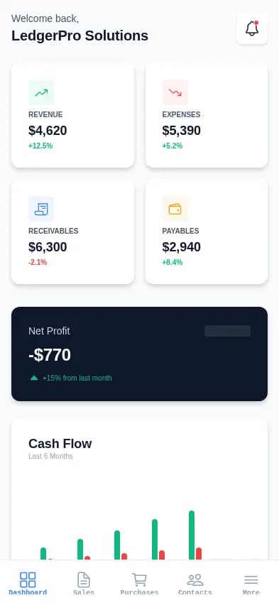 LedgerPro Manager