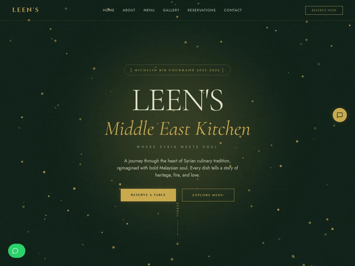 Leen's Signature Web Experience