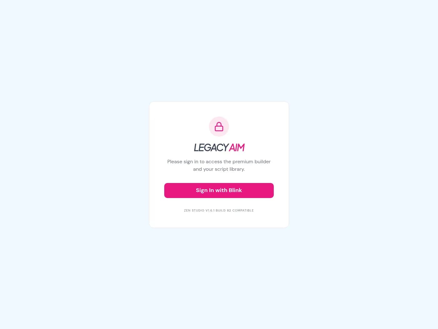 Legacy Aim