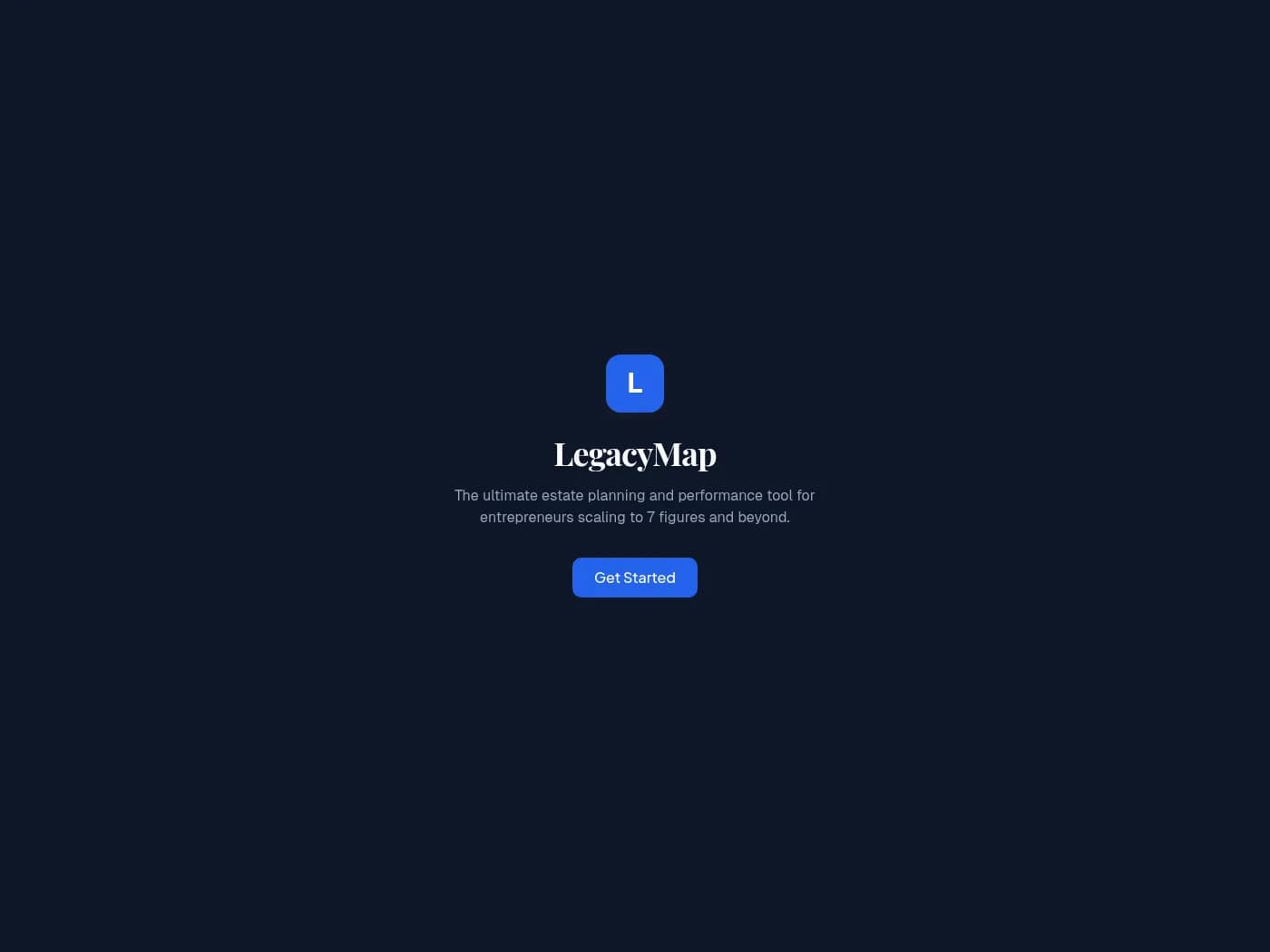 LegacyMap Estate Planner