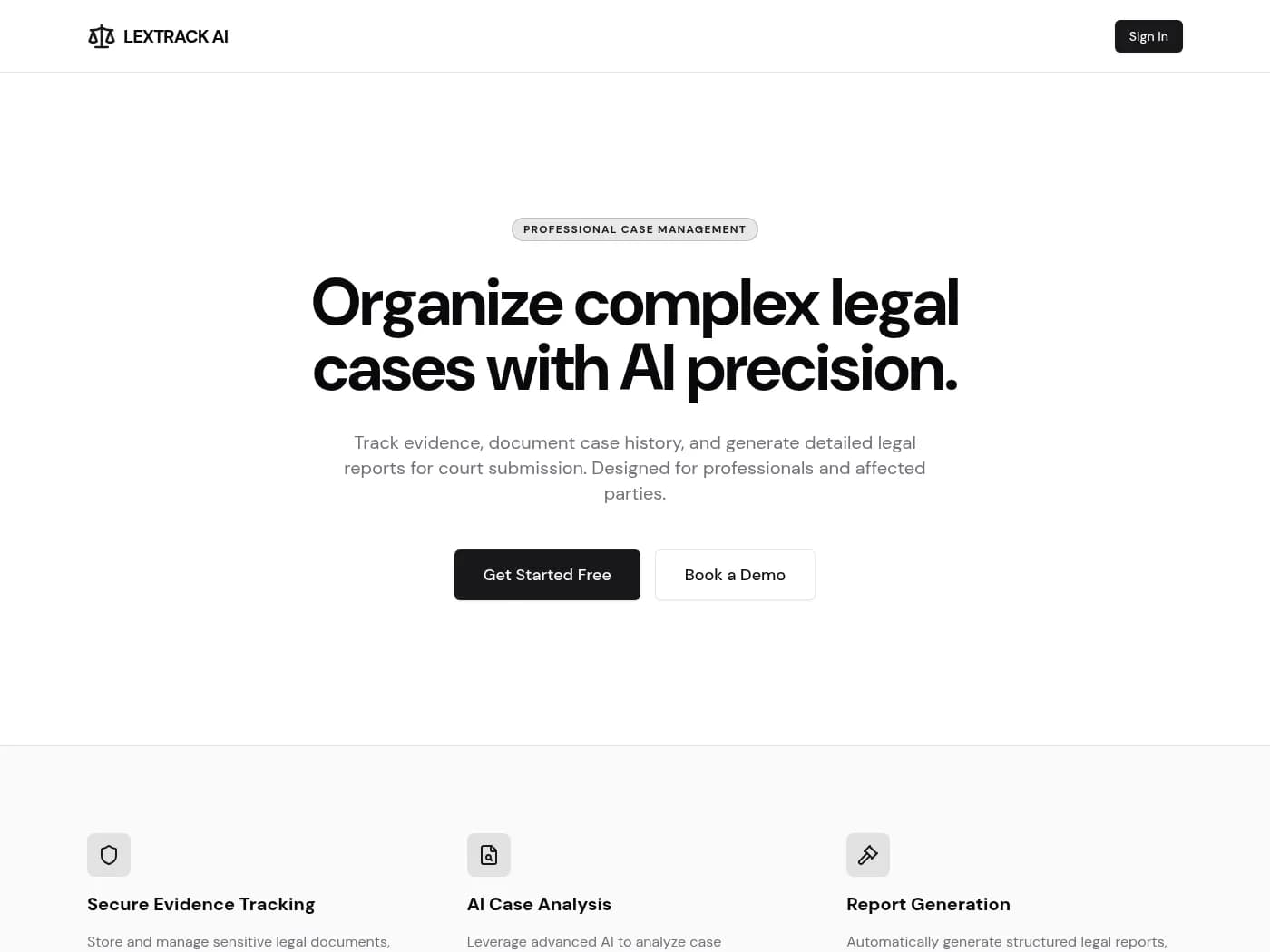 Legal Damage Case Platform