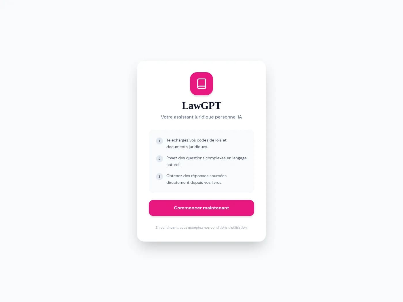 LawGPT Assistant