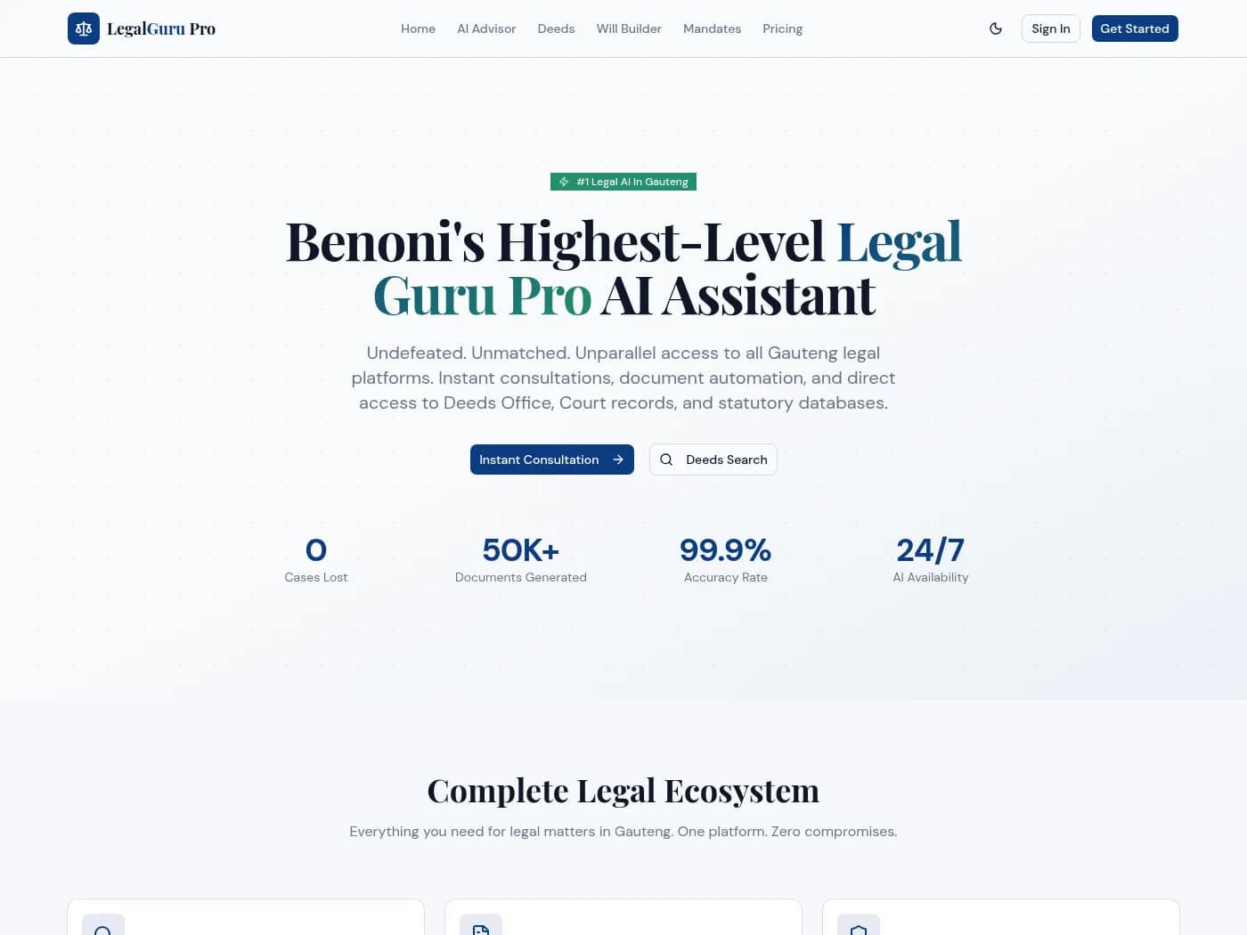 Legal Guru Pro Assistant