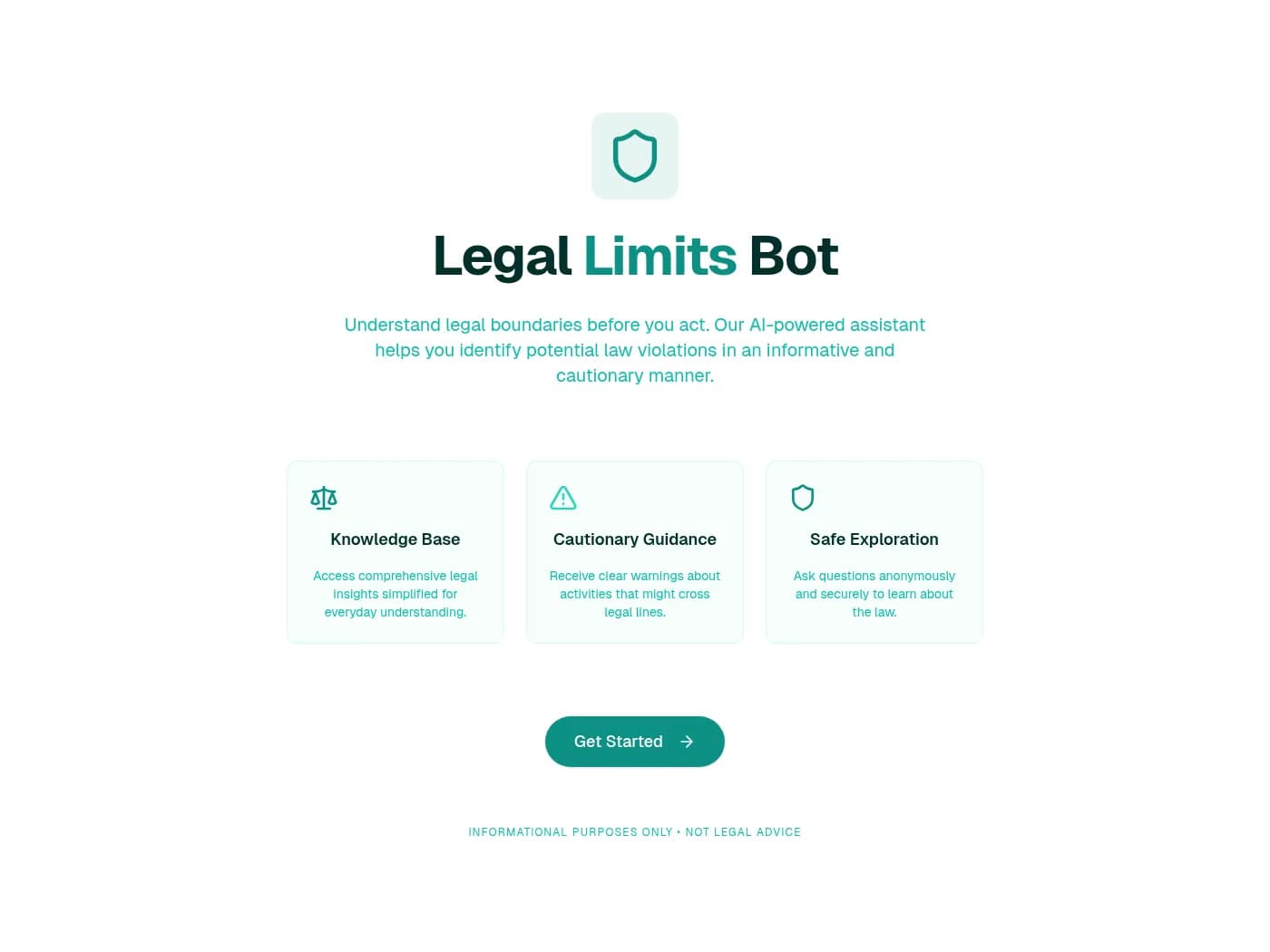 Legal Limits Bot