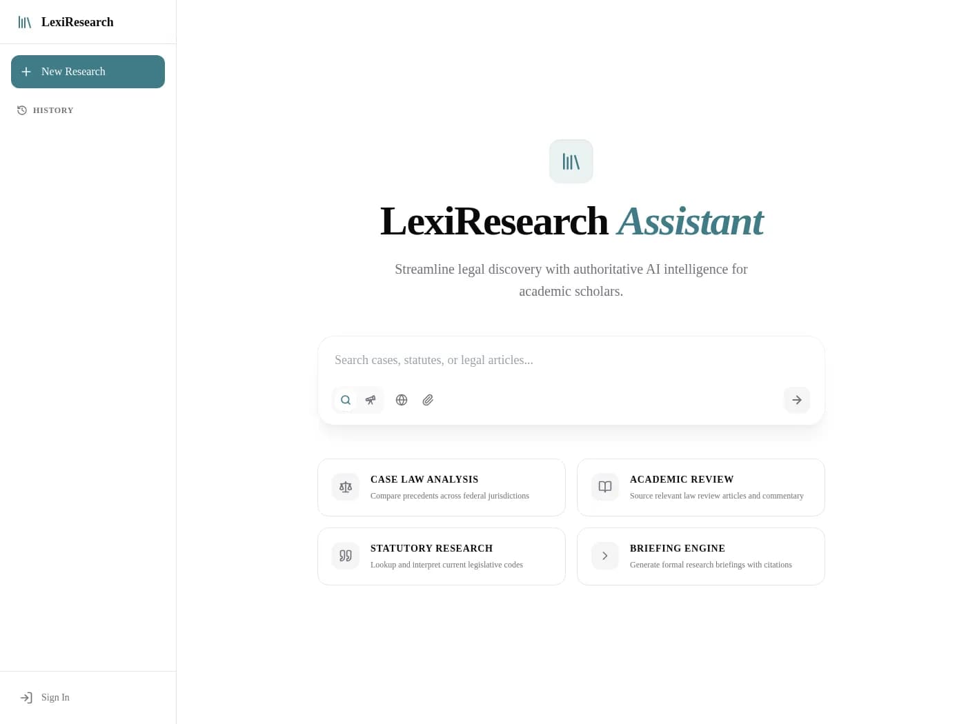 LexiResearch Assistant