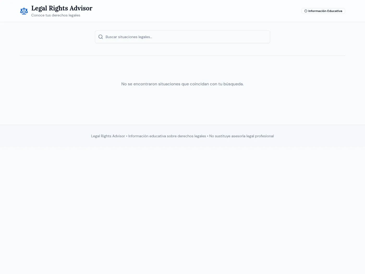 Legal Rights Advisor