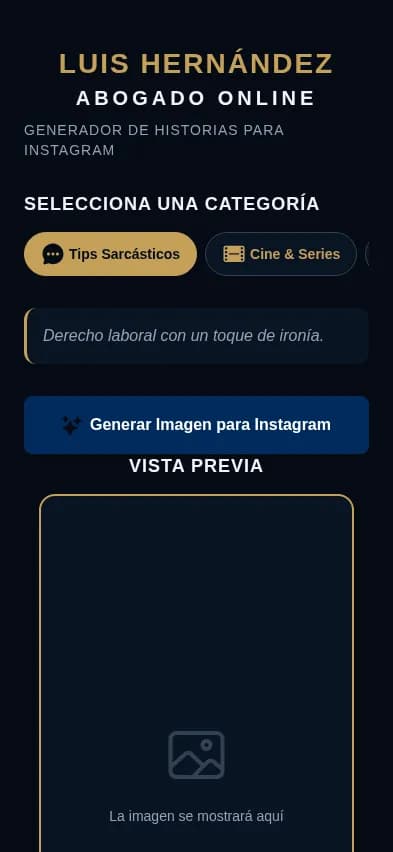 Legal Storybanner App
