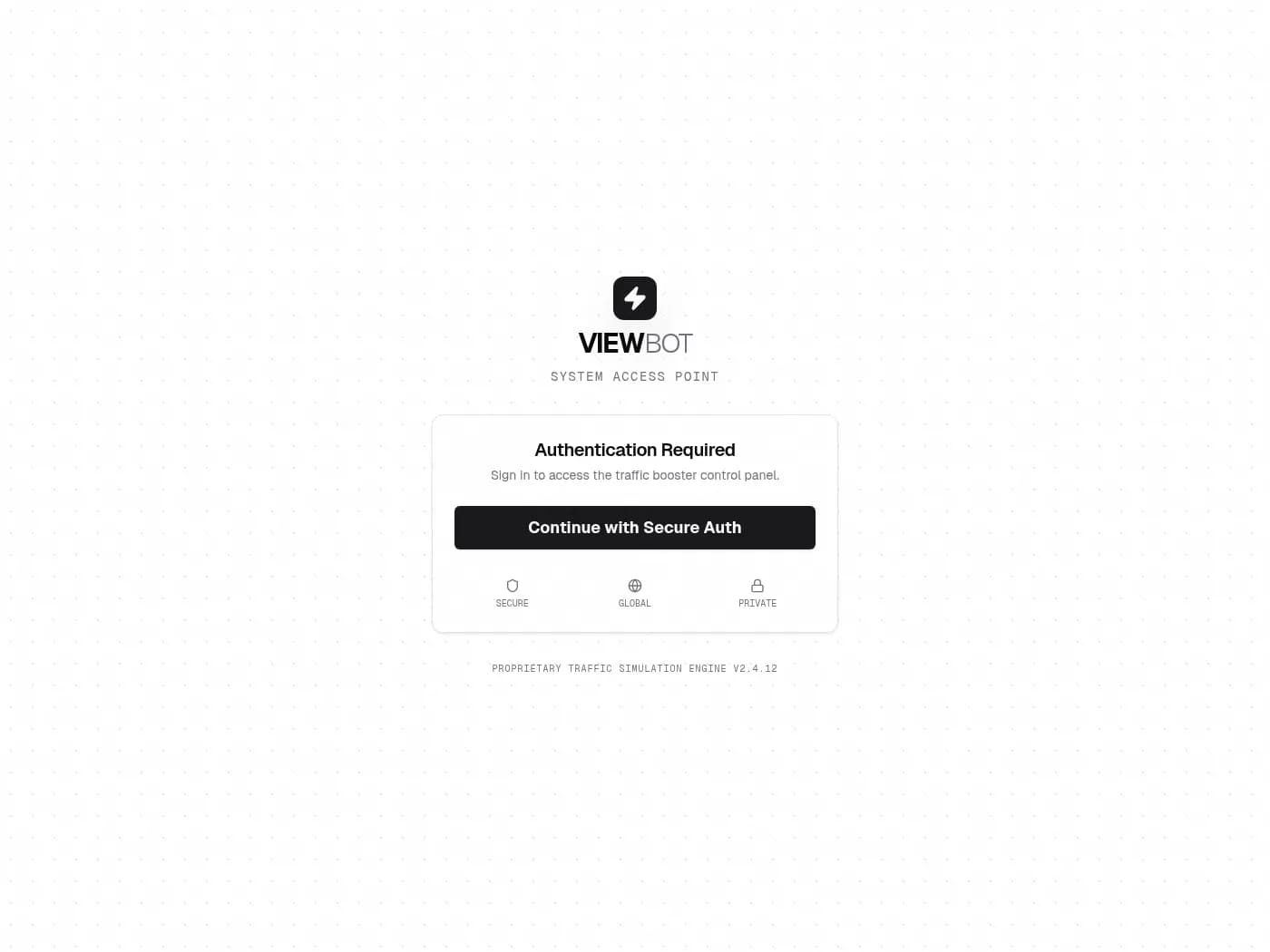 ViewBot Traffic Booster