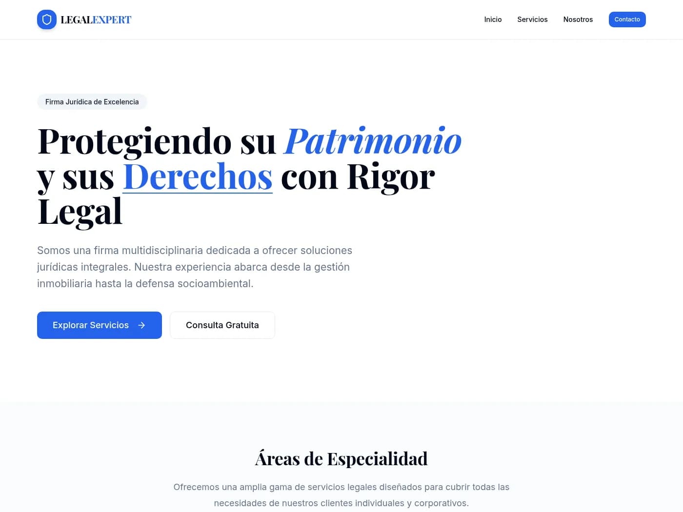 Legal Expert Web Hub