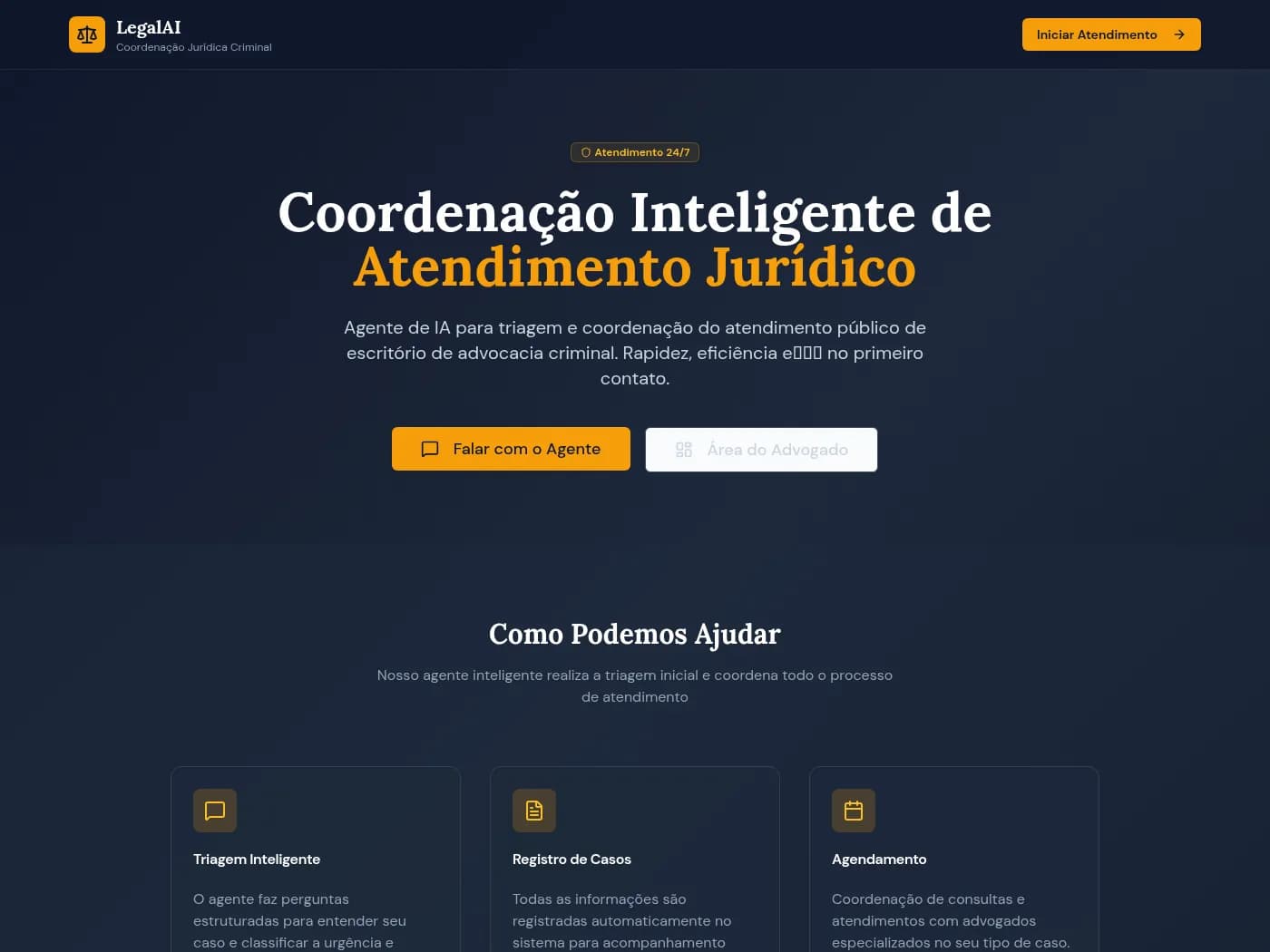 LegalAI Coordinator