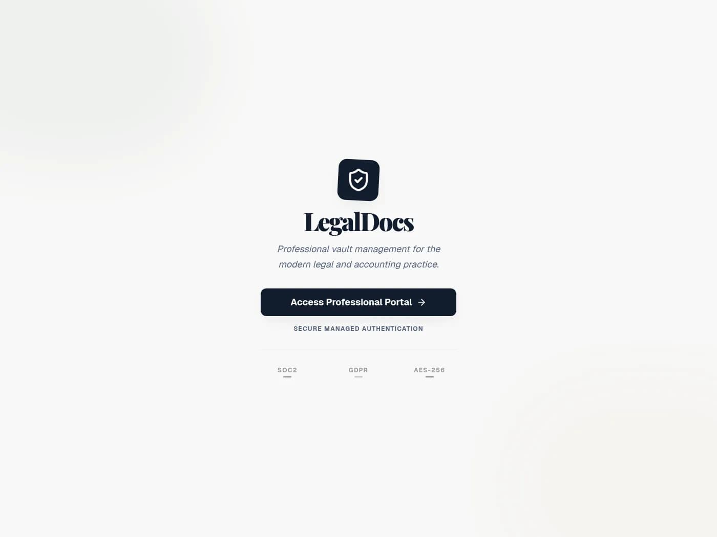 LegalDocs SaaS