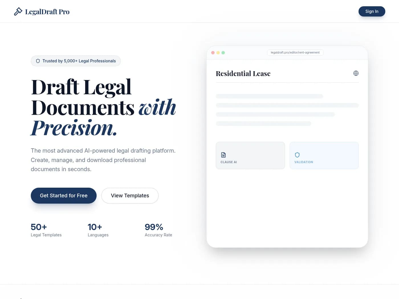 LegalDraft Pro