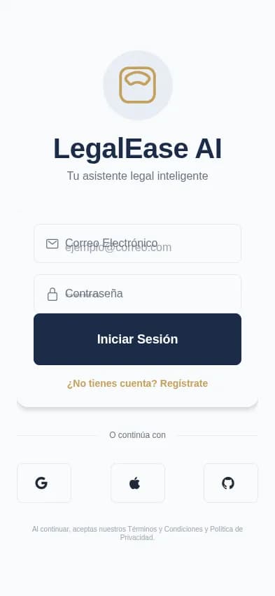 LegalEase AI App