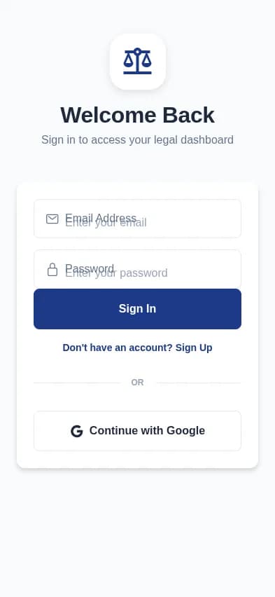LegalMate App