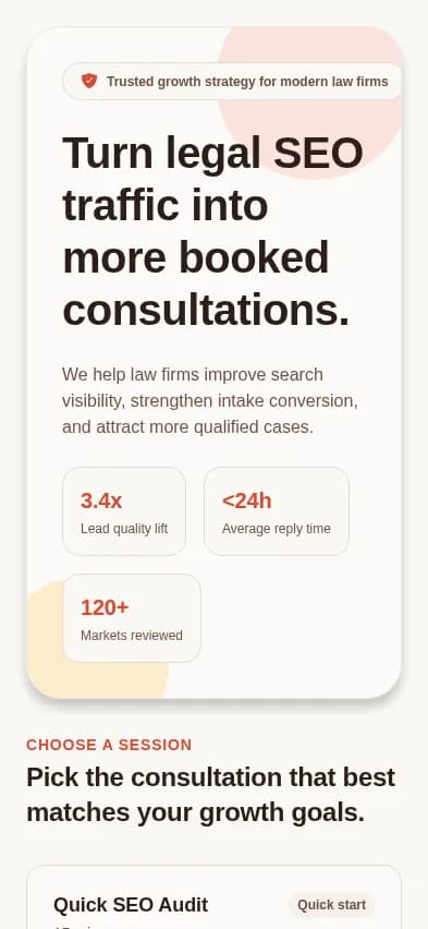 LegalSEO LeadGen App
