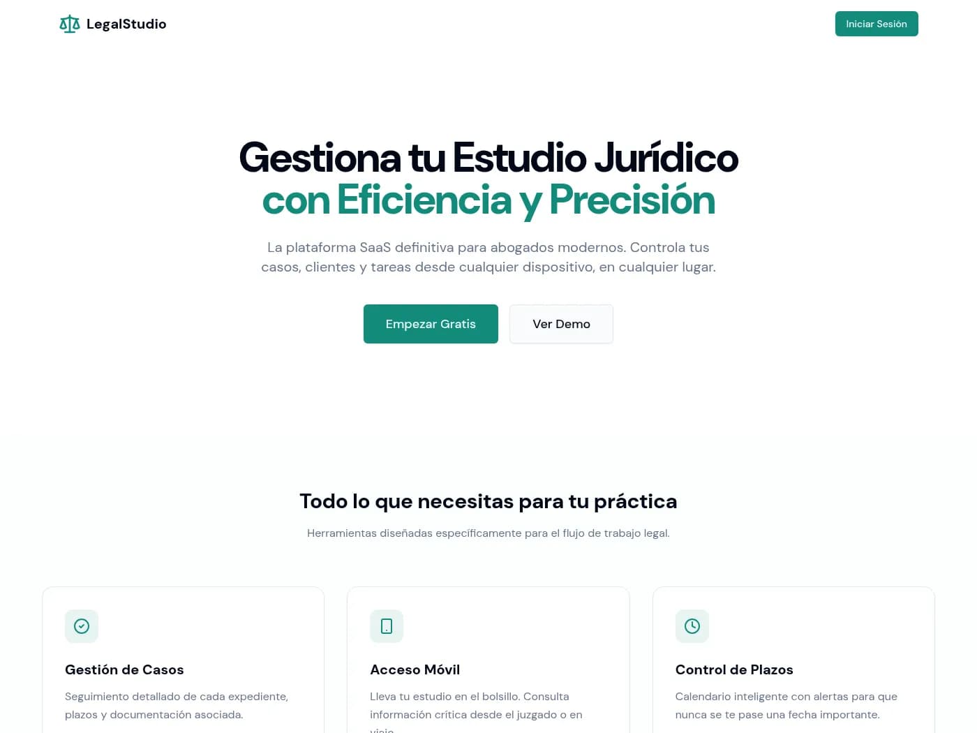 LegalStudio Manager
