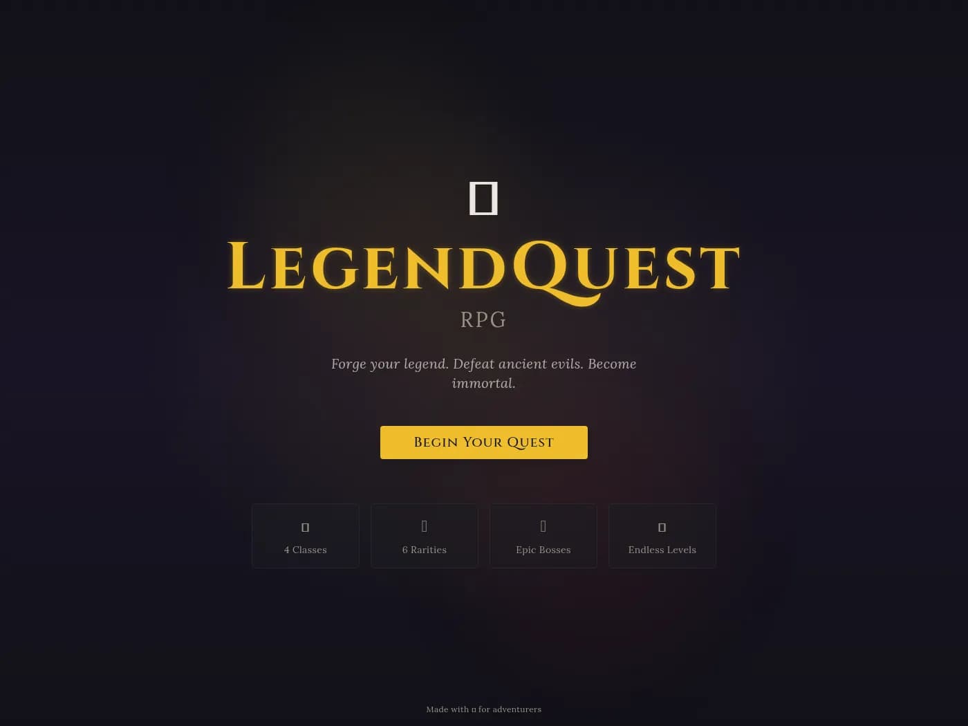 LegendQuest RPG