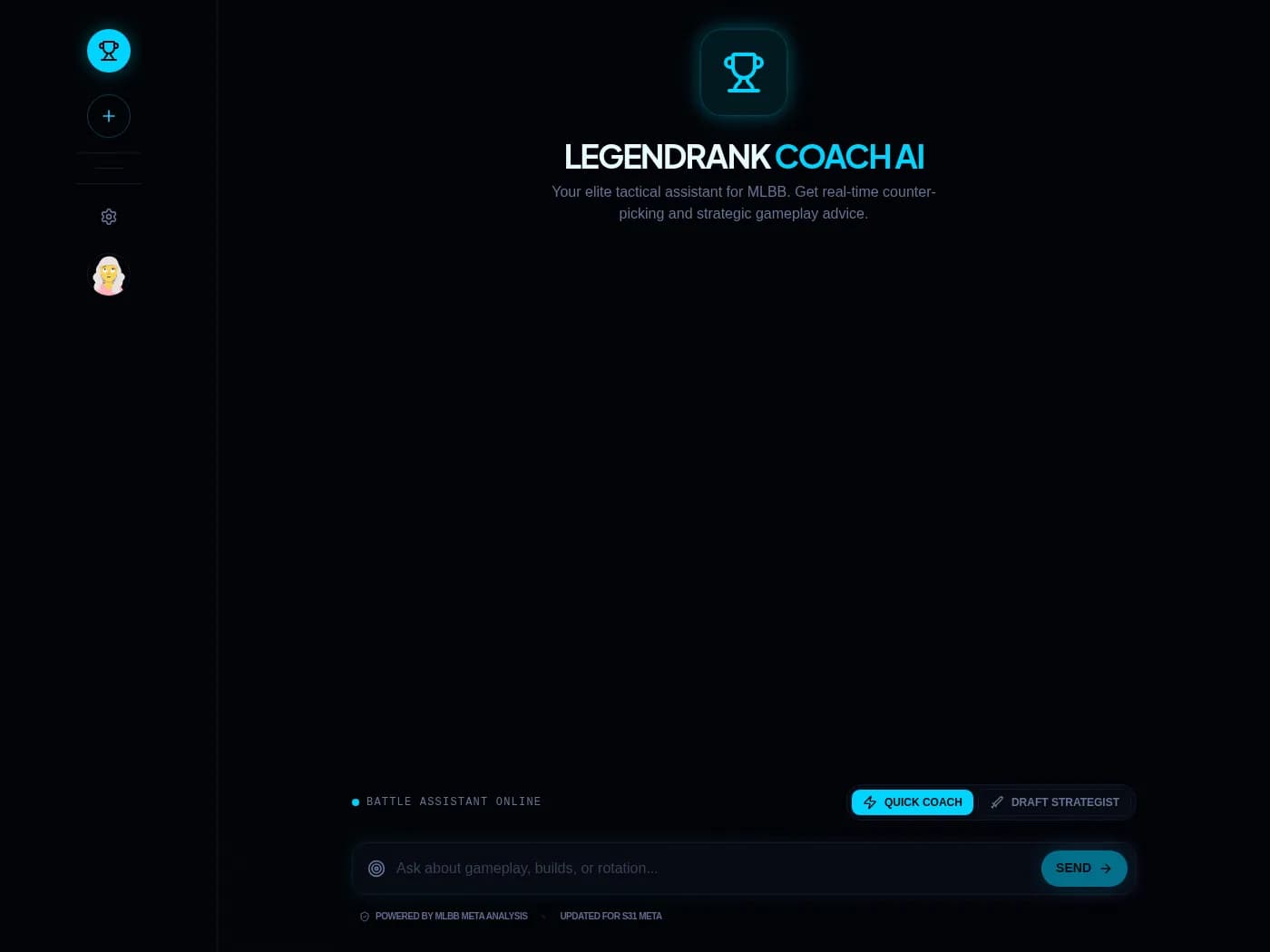 LegendRank Coach AI