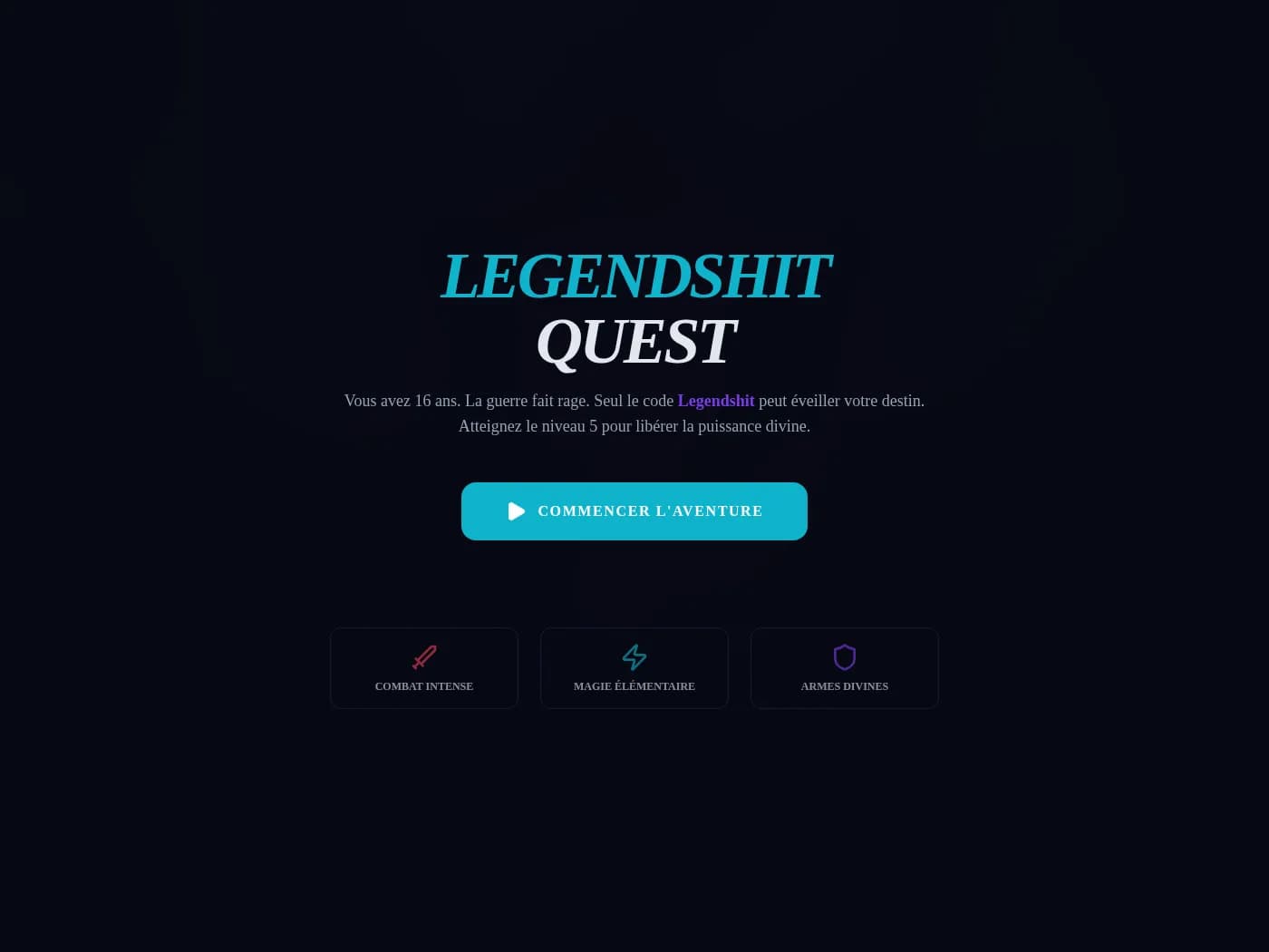 Legendshit Quest
