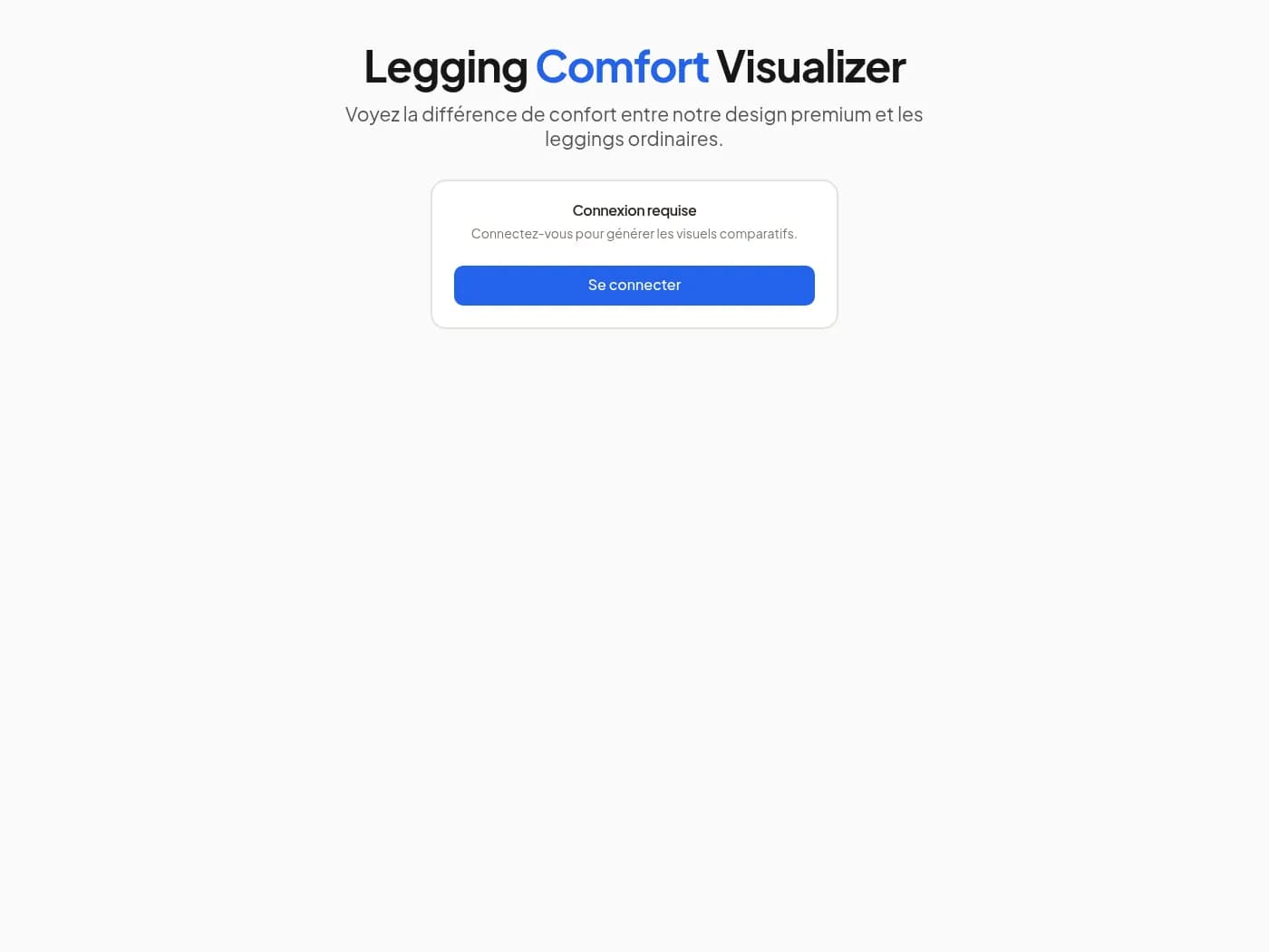 Legging Comparison Visualizer
