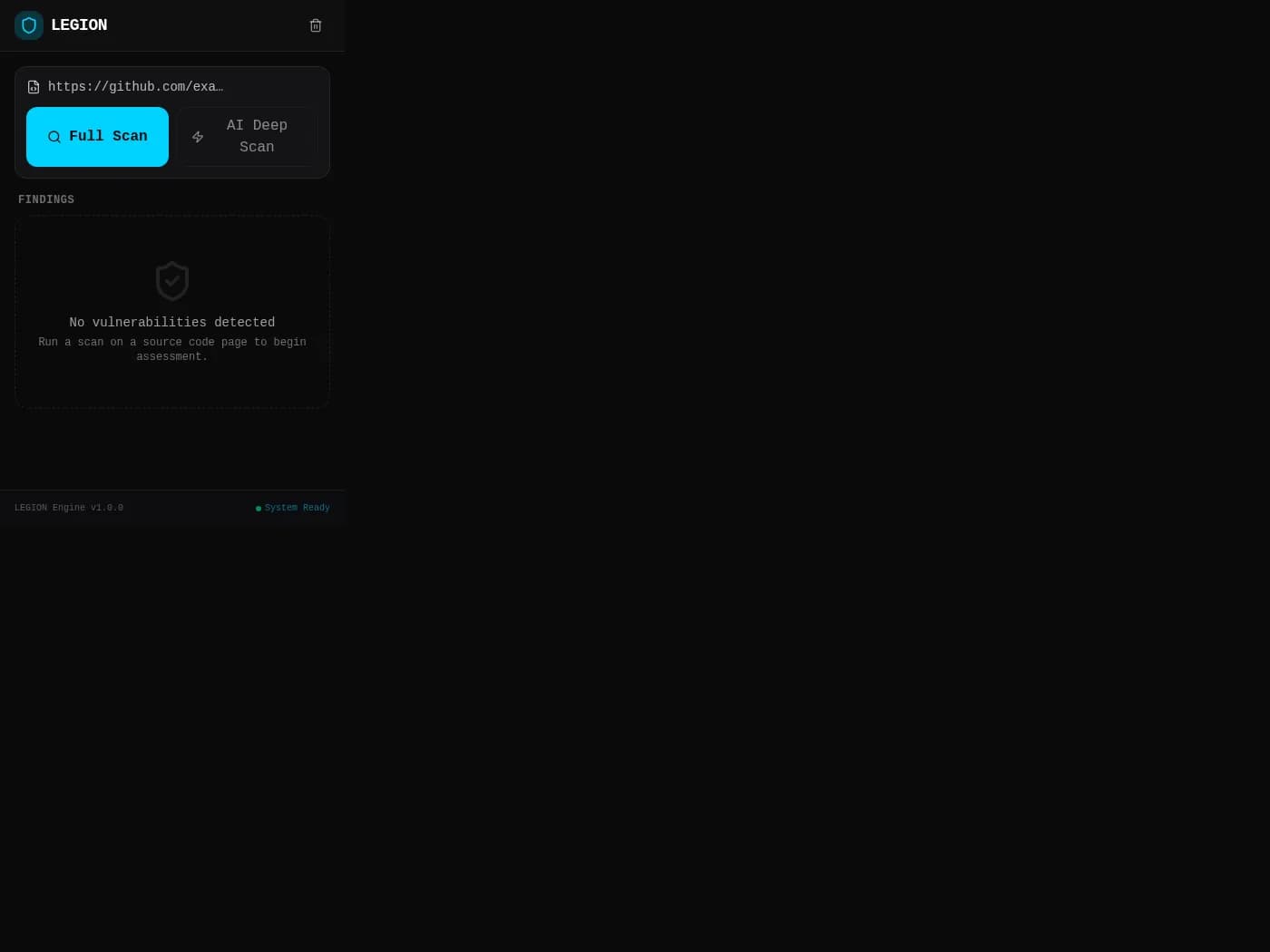 LEGION Vulnerability Scanner