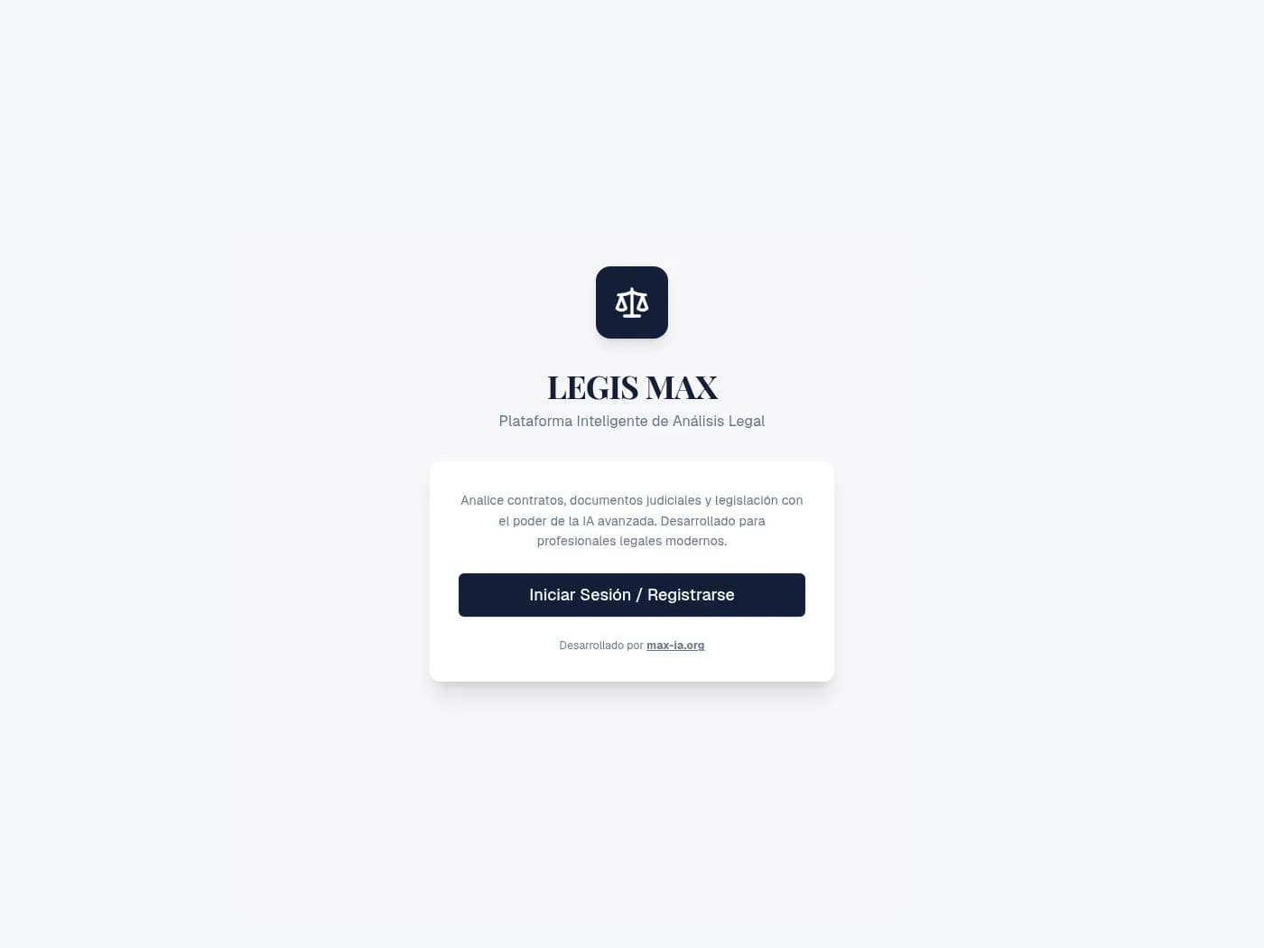 LEGIS MAX Analyzer